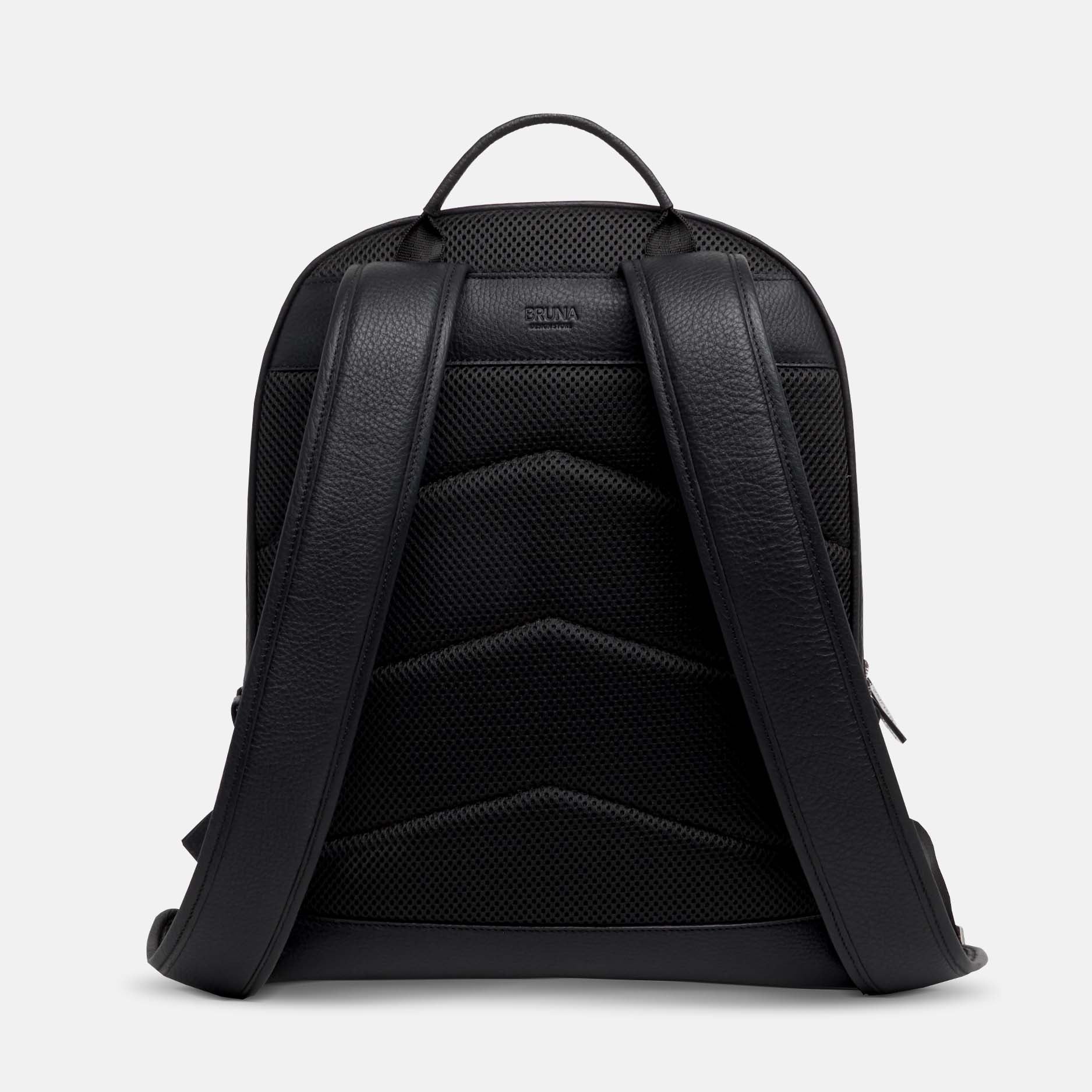 The Backpack - Black Caviar – Bruna Design Store